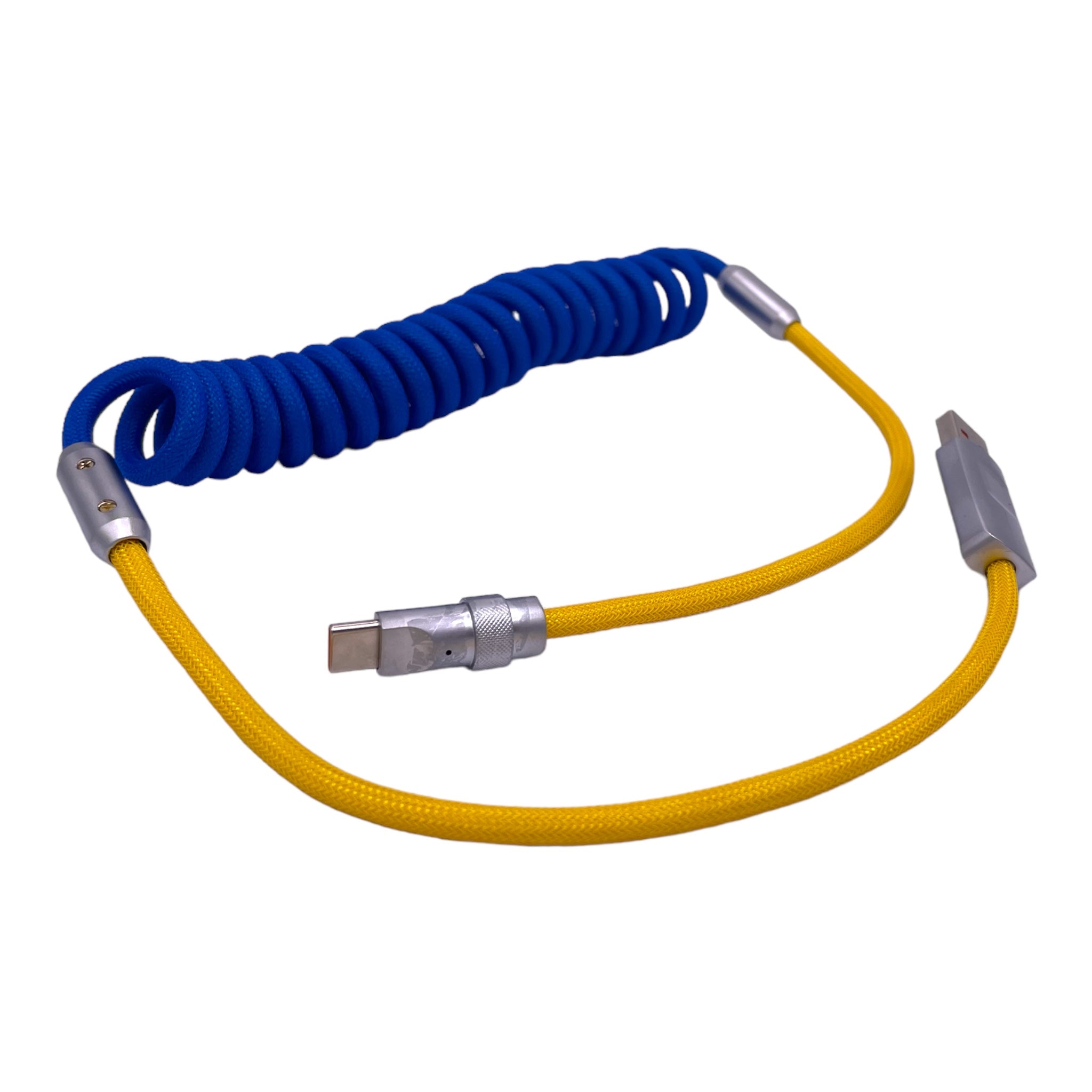 thicc USB-A to USB-C Braided Spring Cable – Thicc Cables